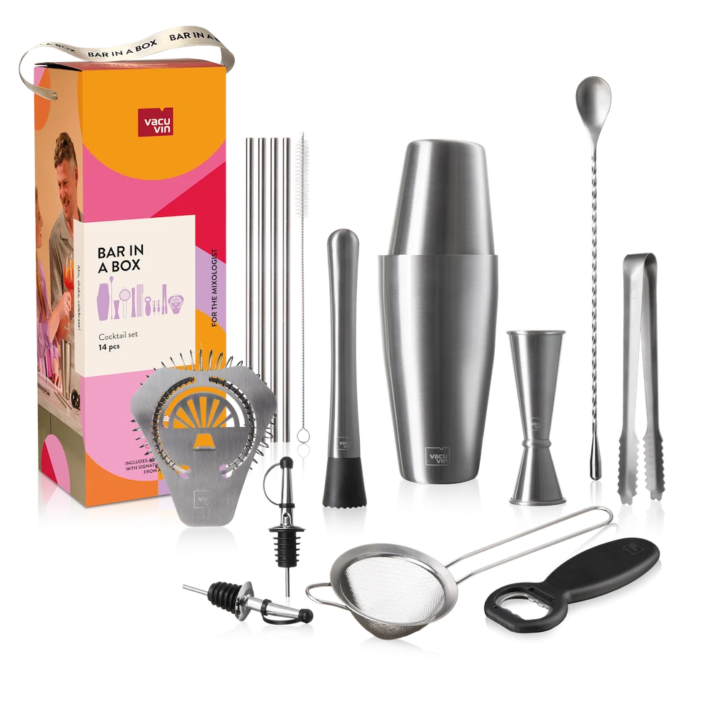 Cocktailset Bar in a Box Mixologist (14 pieces) | Vacu Vin BV